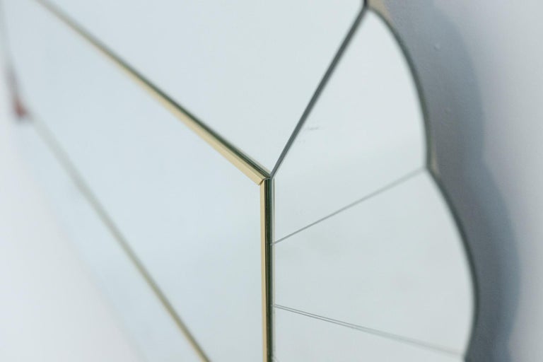 Lovely Wall Mirror by Alain Delon for Maison Jansen For Sale at 1stDibs