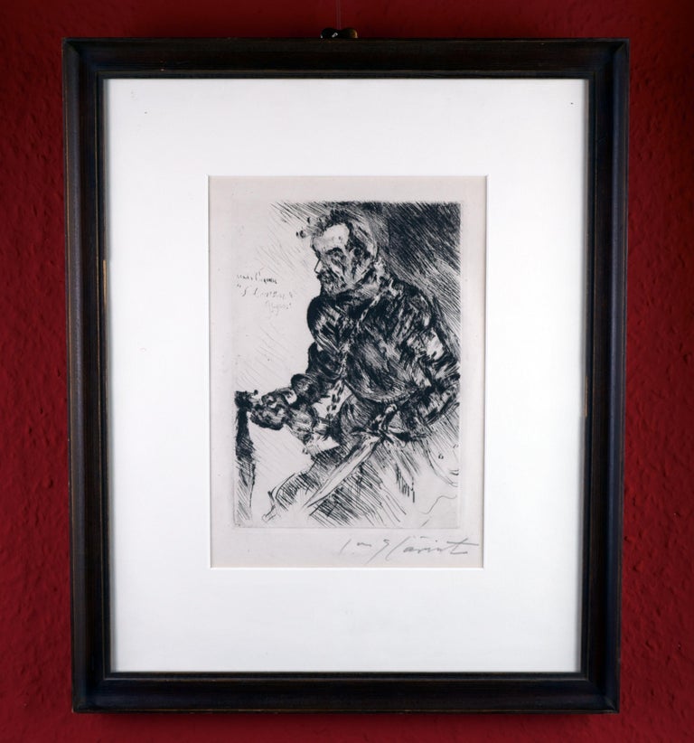 Lovis Corinth - Rudolf v. Rittner as Florian Geyer. The Understanding ...