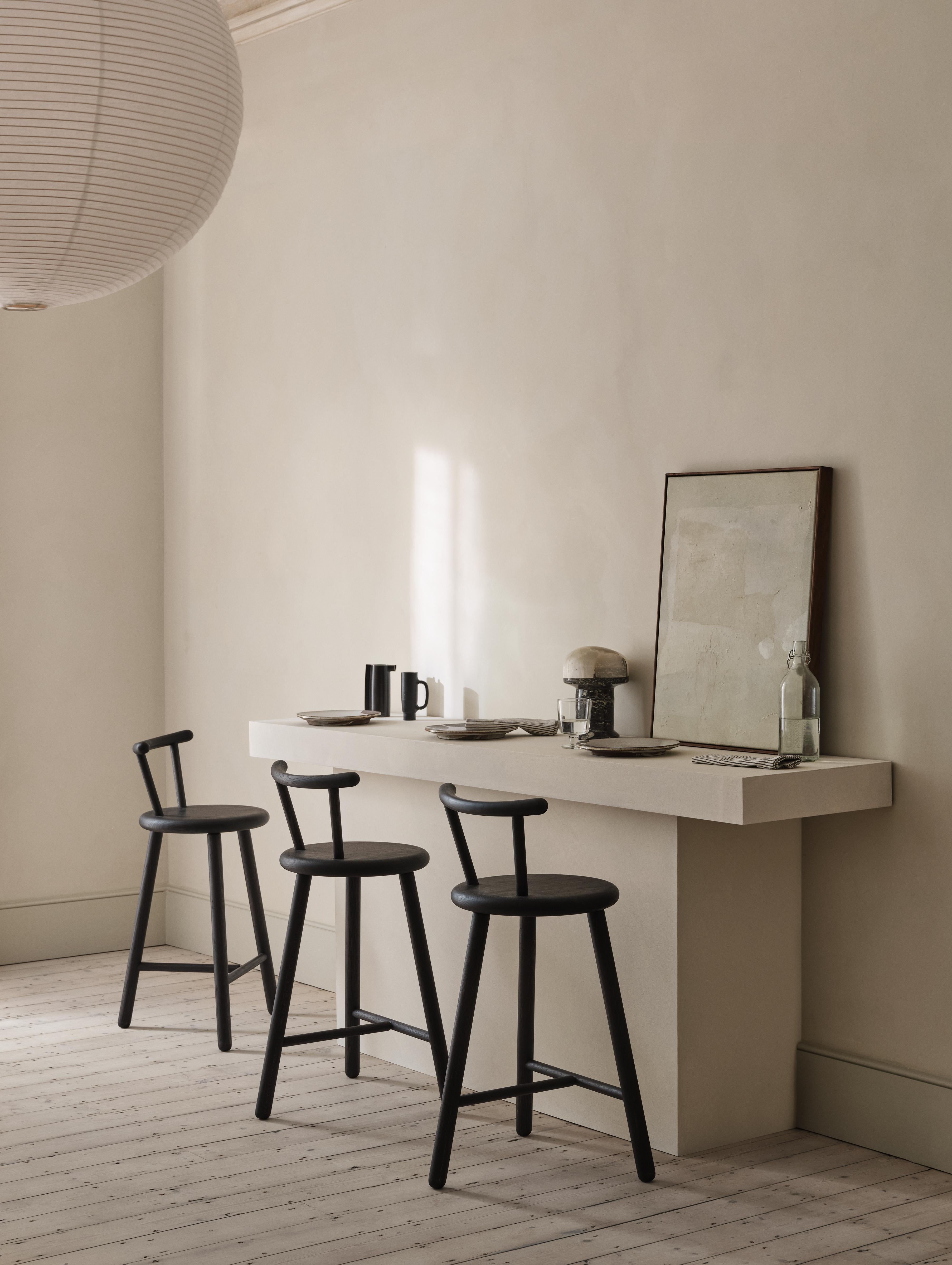 Low Back Barstool by Edward Collinson For Sale at 1stDibs