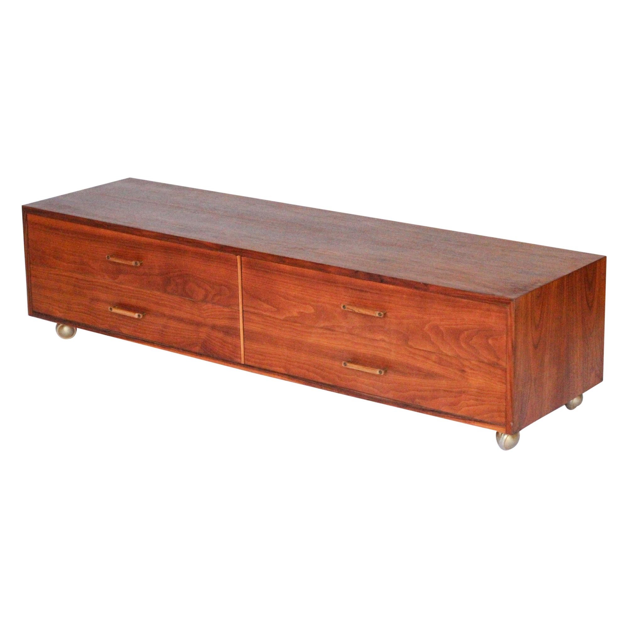 Milo Baughman Low Profile Credenza for Glenn of California at 1stDibs