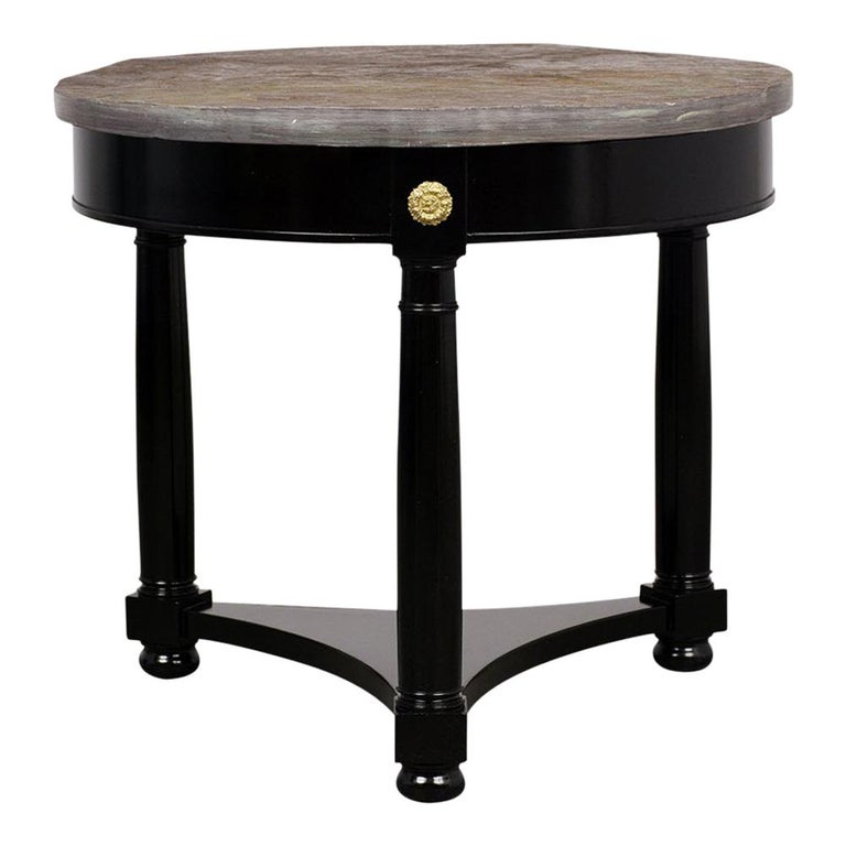 French Empire Style Side Table For Sale at 1stDibs