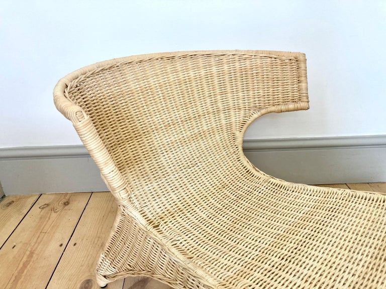 Low Lounge Chair / Chaise Longue by Monika Mulder for Ikea Savo Natural ...