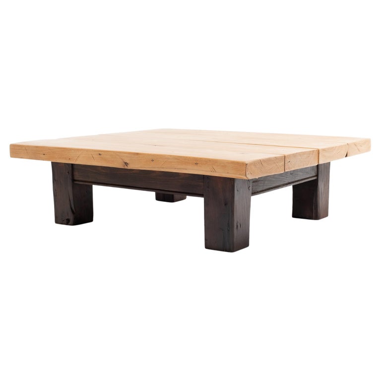 Low Plank Top Plains Table For Sale at 1stDibs