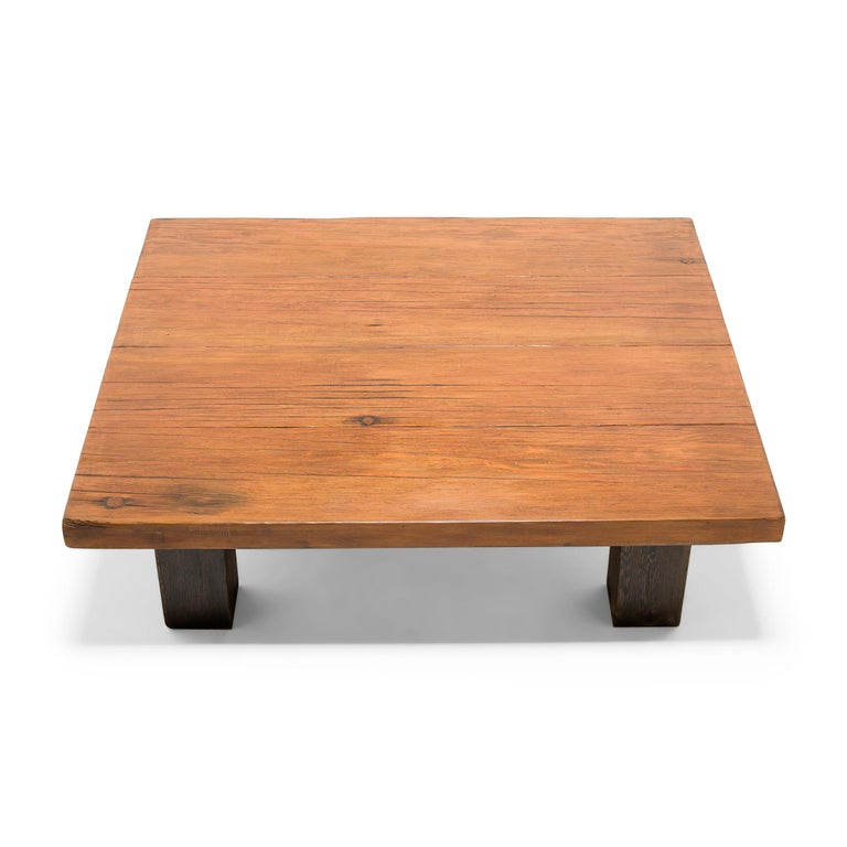 Low Plank Top Table For Sale at 1stDibs