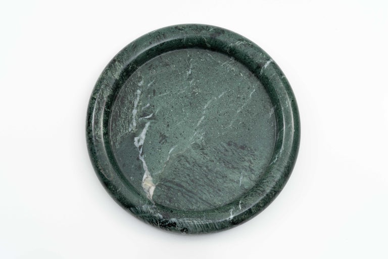 Low Rimmed Verdi Alpi Marble Dish by Egidio Di Rosa and P.A Giusti for ...