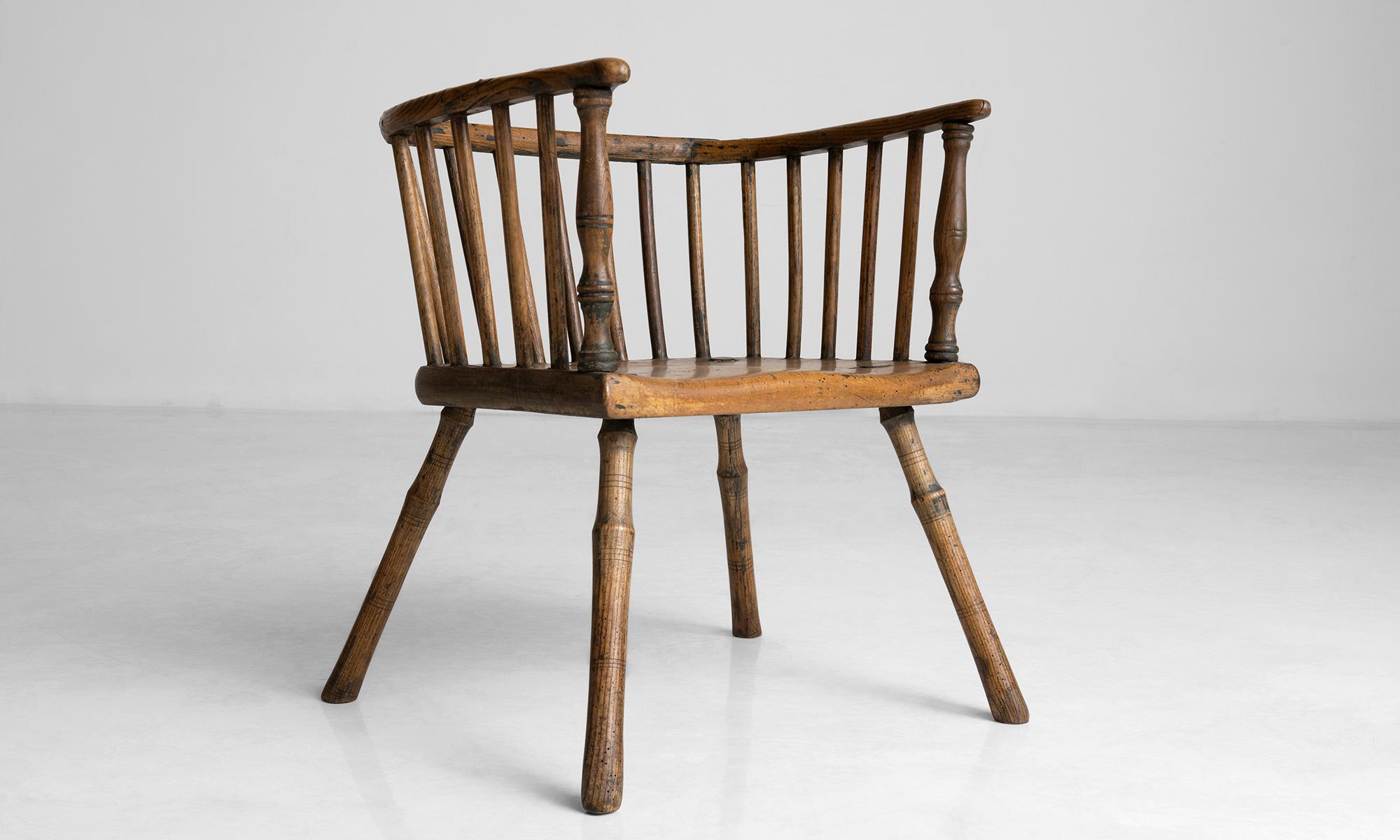 Low Stick Back Chair, Wales, Circa 1790 For Sale at 1stDibs