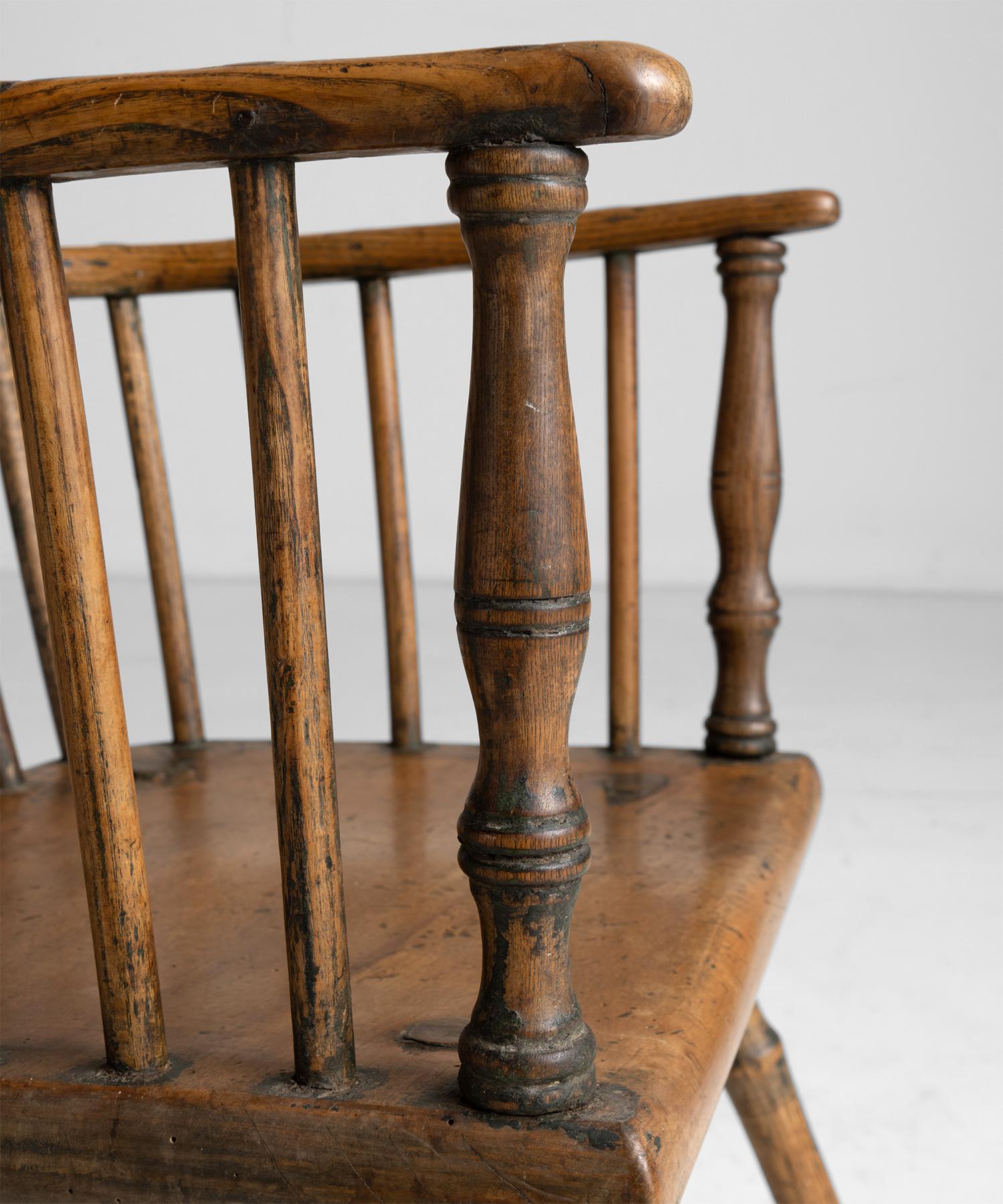 Low Stick Back Chair, Wales, Circa 1790 For Sale at 1stDibs