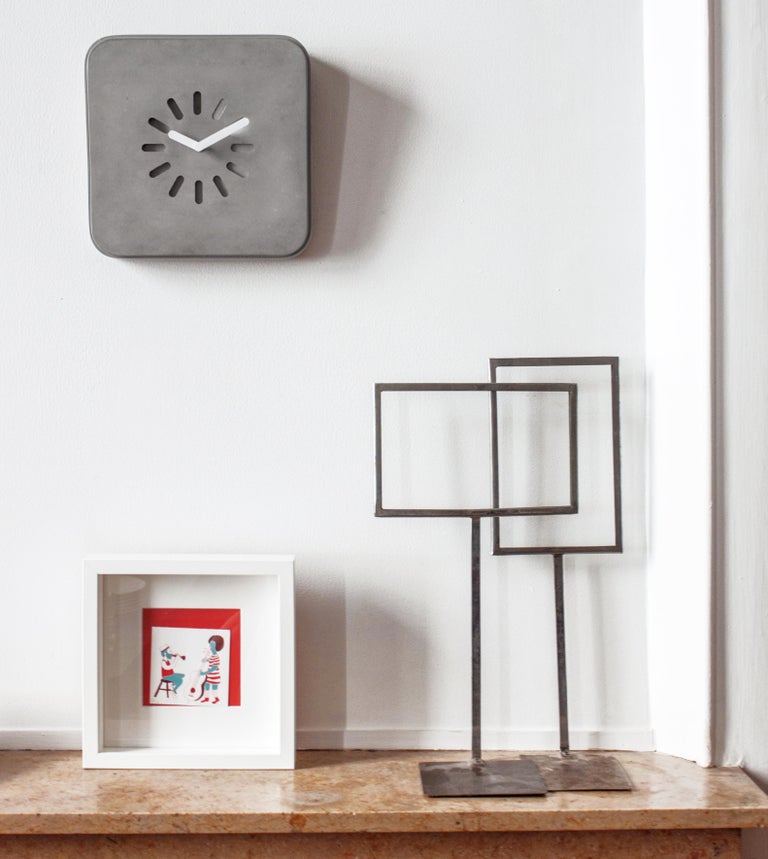 Low Tech Life in Progress Clock For Sale at 1stDibs