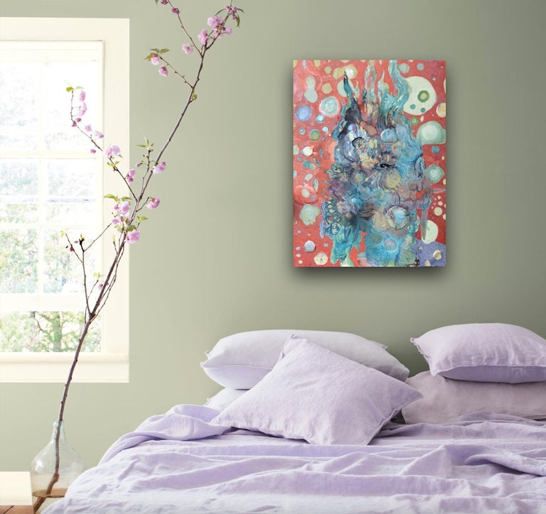 Lowell Boyers - SOMETHING NEW - MOON DEW - unique gestural abstract ...