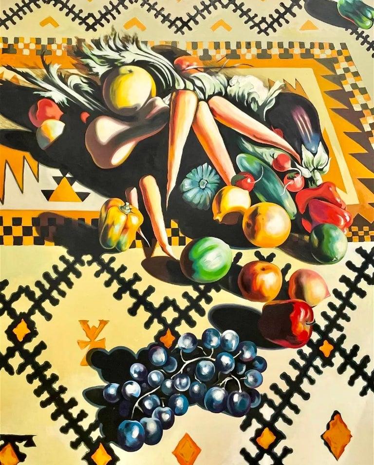 Lowell Nesbitt - Vegetable Triptych I (100 x 80 inches), Lowell Nesbitt ...