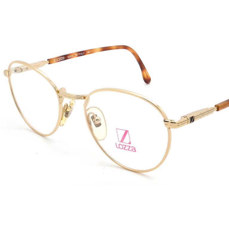 Lozza round vintage glasses frame For Sale at 1stDibs | vintage glasses ...