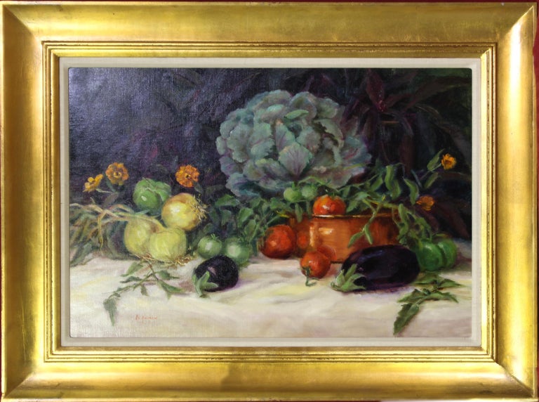 Lu Haskew - Harvest Still Life For Sale at 1stDibs