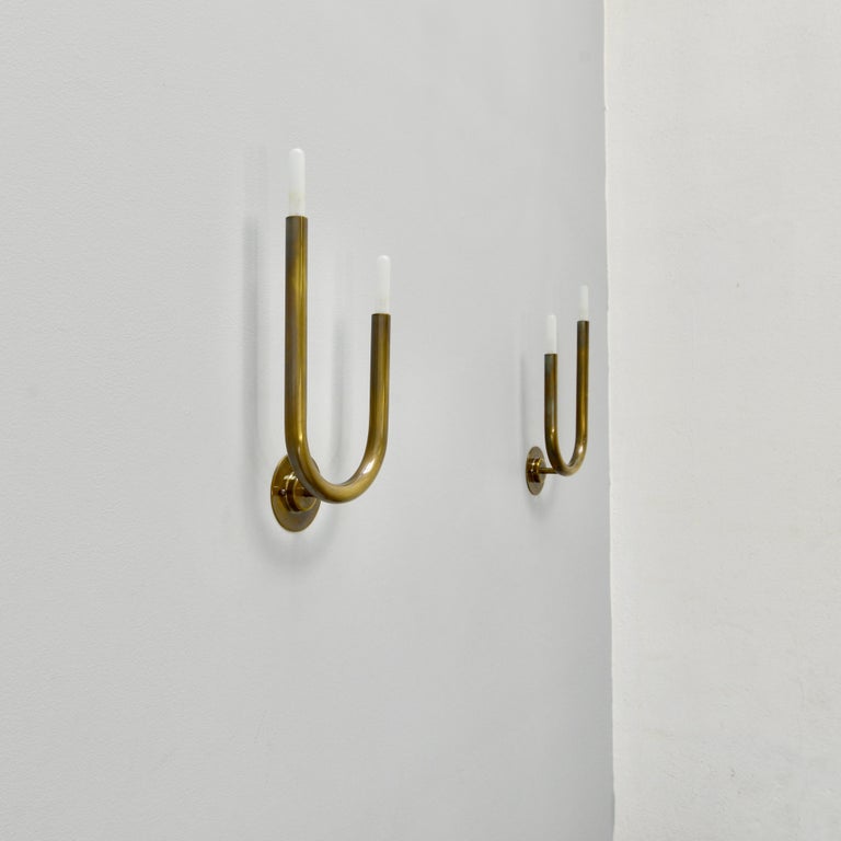 LU Wall Sconces PB For Sale at 1stDibs