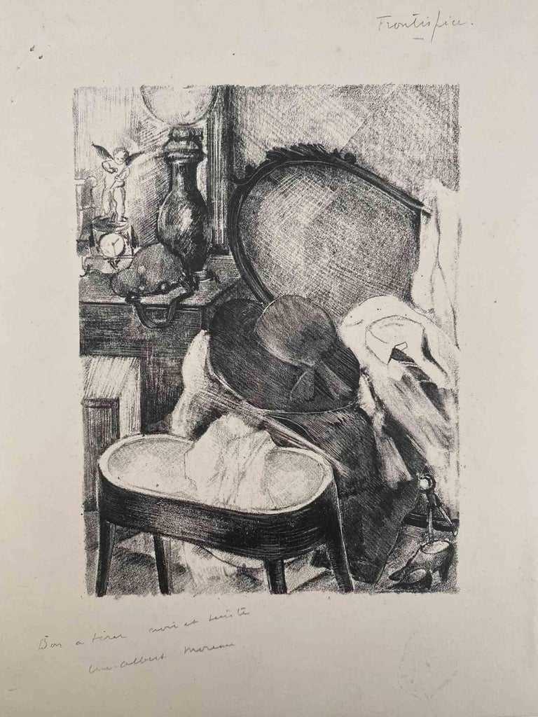 Luc-Albert Moreau - Still Life - Original Lithograph by Luc-Albert ...