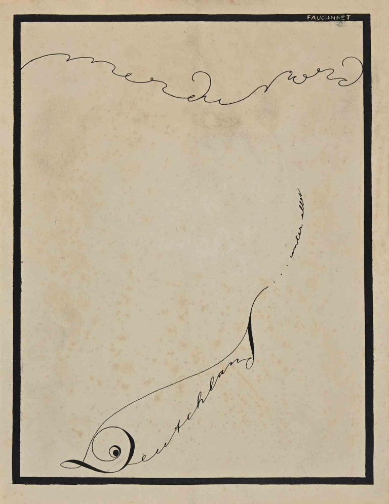 Luc-Albert Moreau - The Dago 2 - Original Lithograph by Luc-Albert ...