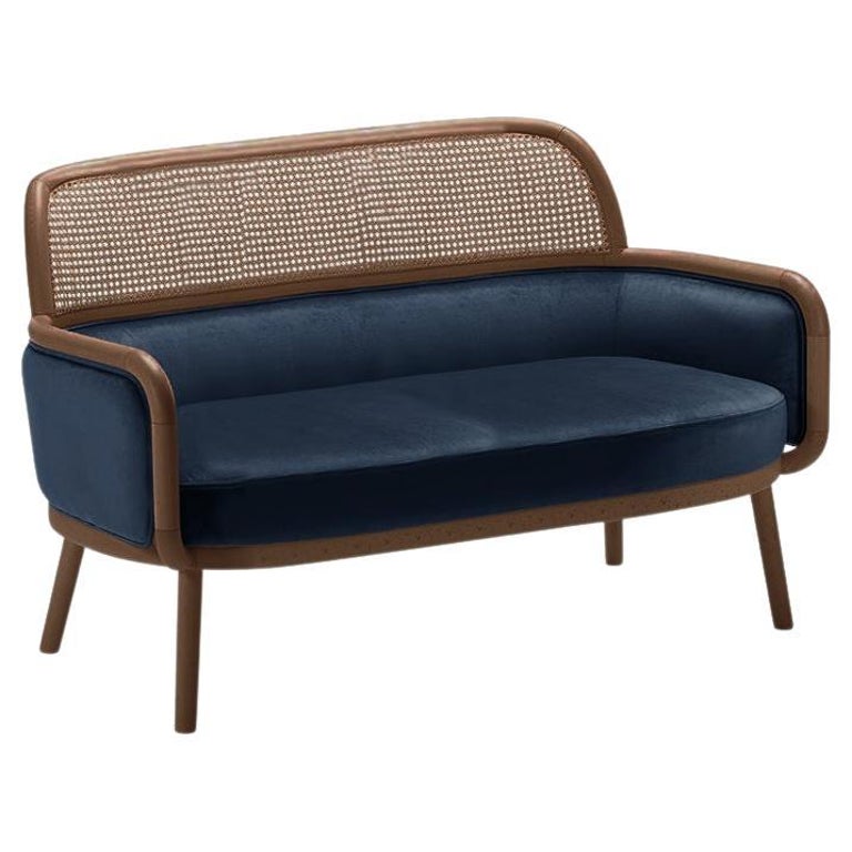 Luc Sofa Large with Beech Ash-056-1 and Paris Black For Sale at 1stDibs