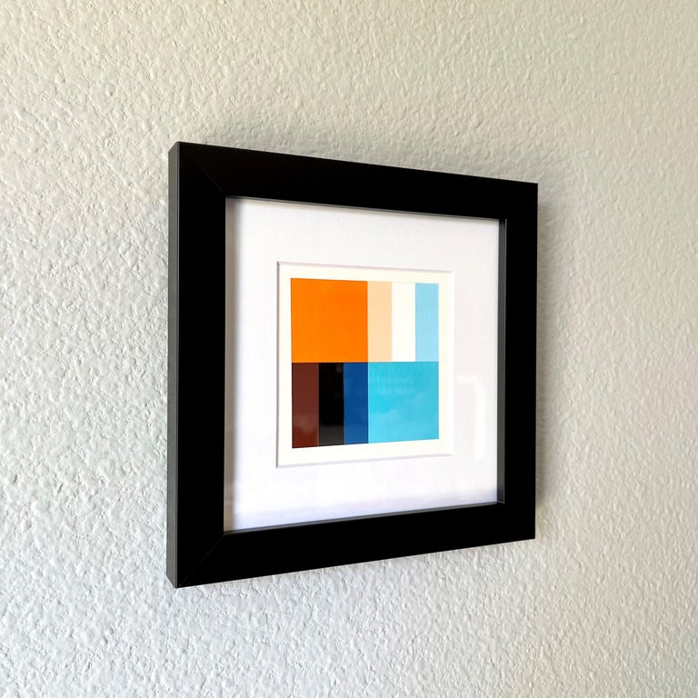 Luc Sokolowski - Complementary Objects, Geometric Abstract 6"x6 ...