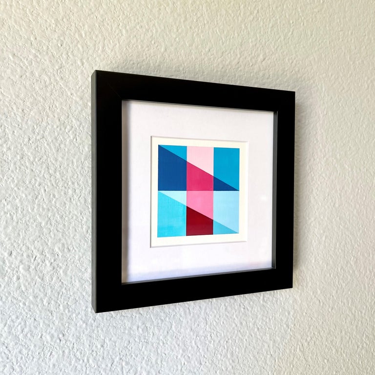 Luc Sokolowski - Complementary Objects, Geometric Abstract 6"x6 ...