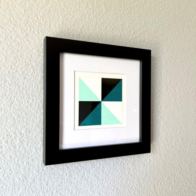 Luc Sokolowski - Complementary Objects, Geometric Abstract 6"x6 ...