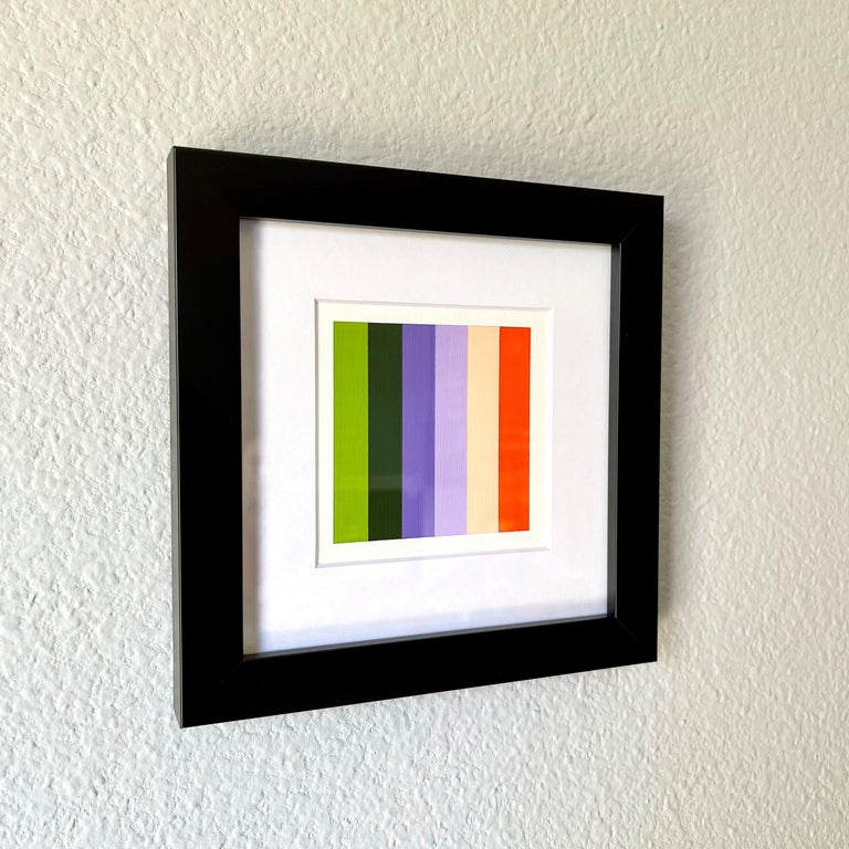 Luc Sokolowski - Complementary Objects, Geometric Abstract 6"x6 ...