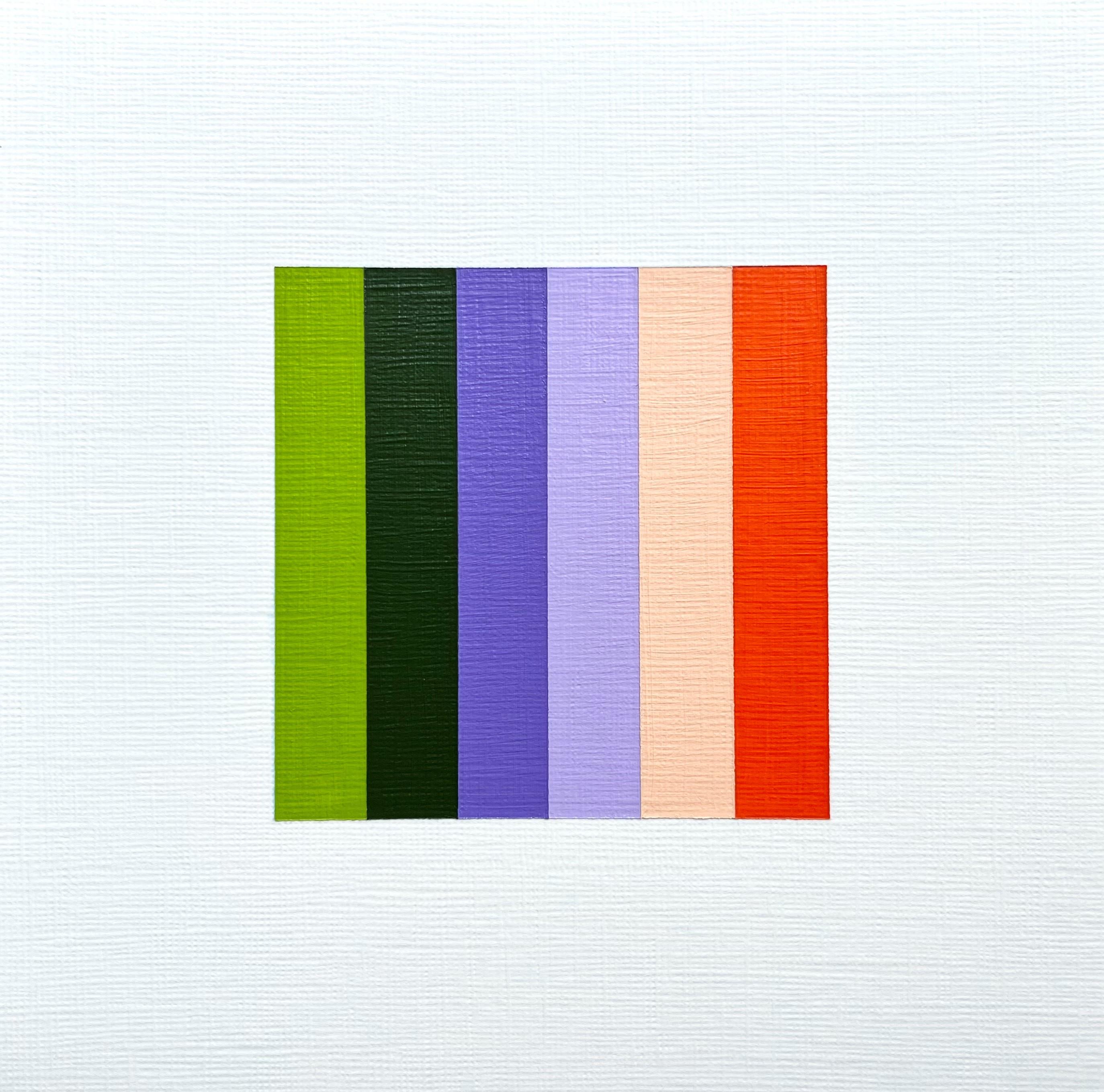 Luc Sokolowski - Complementary Objects, Geometric Abstract 6"x6 ...