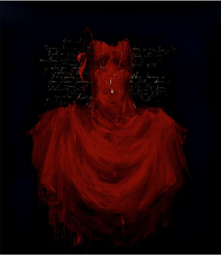 Luca Bellandi - Slow Dance, Oil on Canvas Painting by Luca Bellandi ...