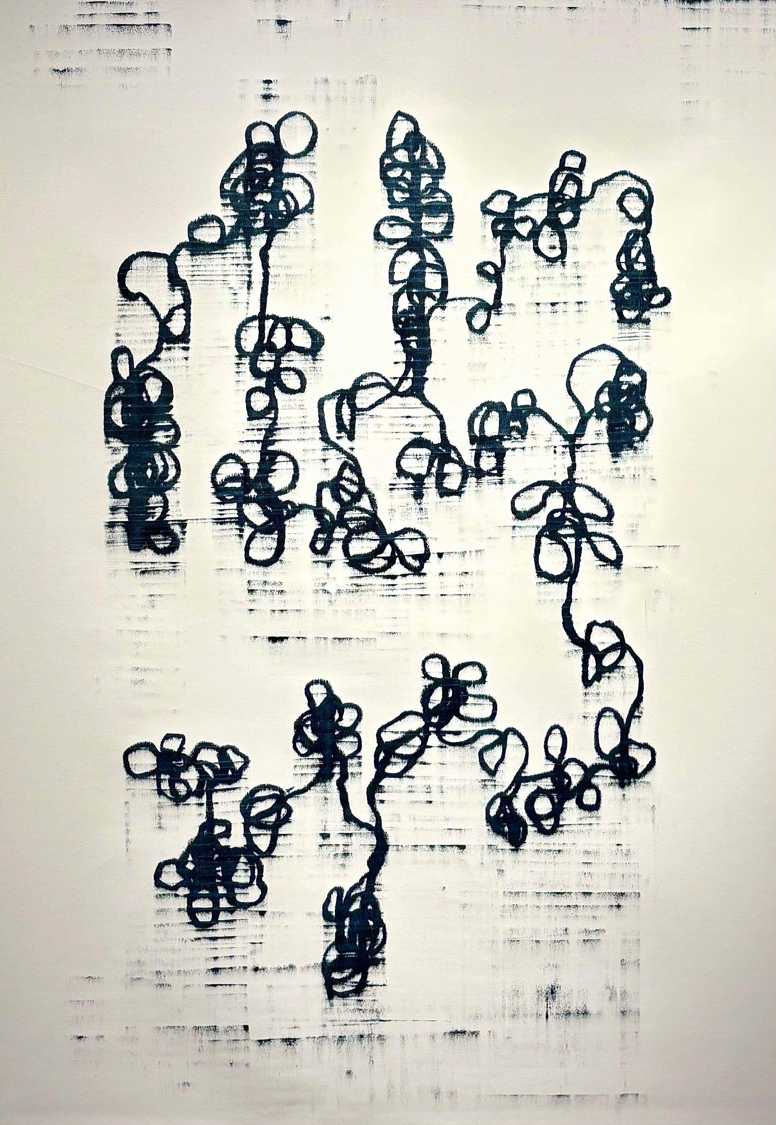 Luca Brandi - Over this land 3, Painting, Oil on Canvas For Sale at 1stDibs