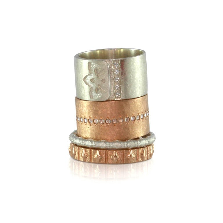 Luca Jouel Diamond and Silver Ikon Ring at 1stDibs