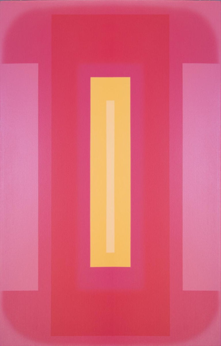 Lucas Blok - Abstract Minimalist Color-field Painting on Canvas ...