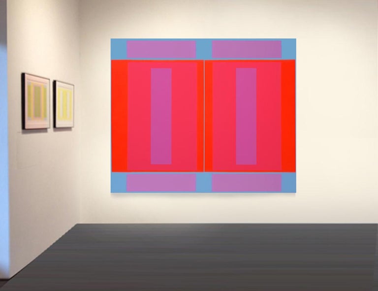 Lucas Blok - Contemporary Minimalist Color-field Abstract Painting ...