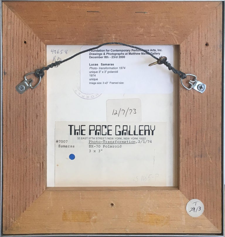 Lucas Samaras - Photo-transformation 1974 For Sale at 1stDibs | lucas ...