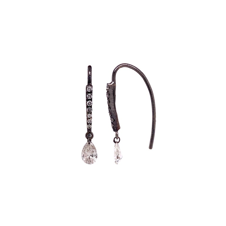 Lucea Gold and Diamond Earrings For Sale at 1stDibs