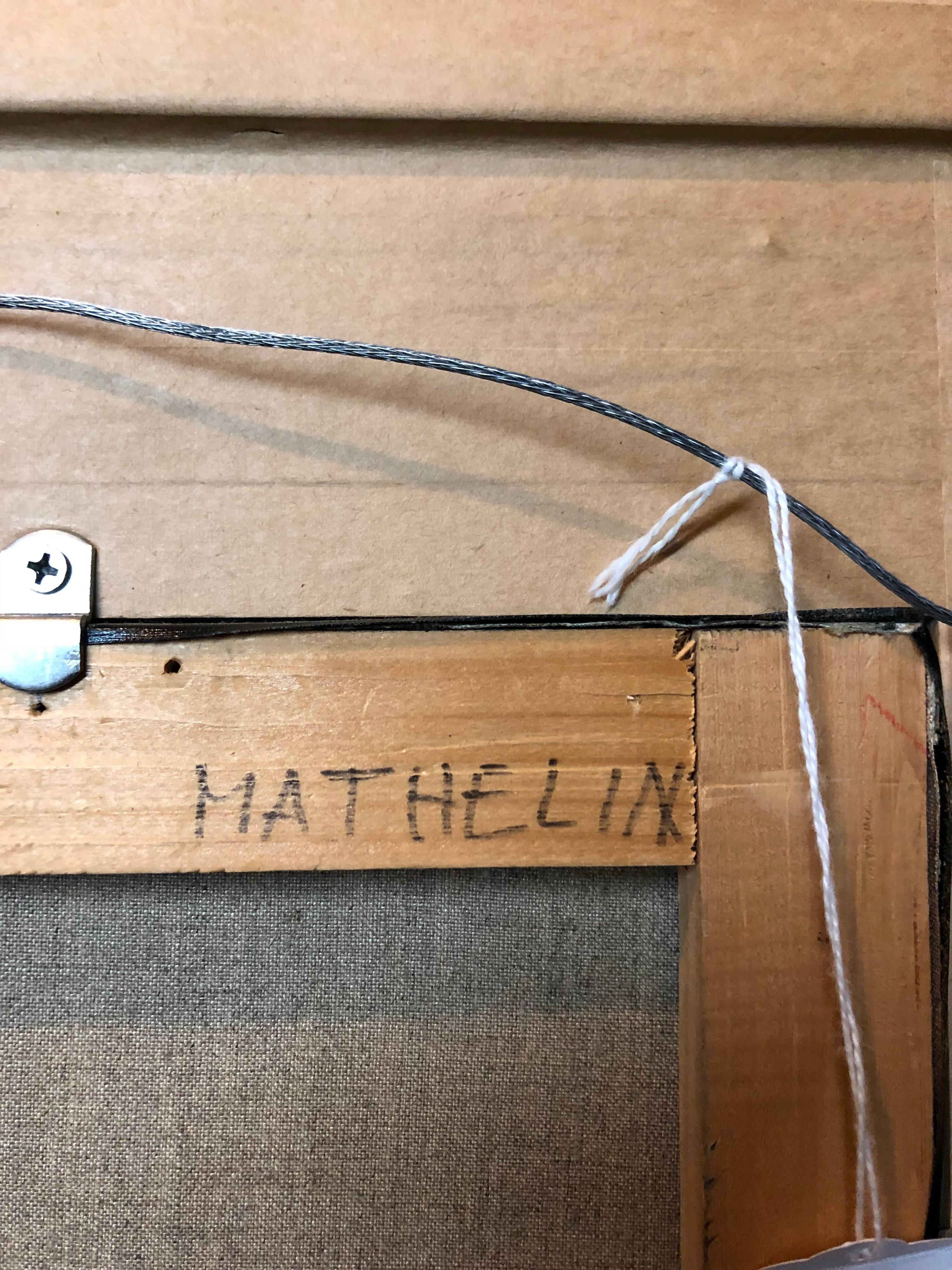 Lucien Mathelin - French Surrealist Trompe L'oeil Apples OIl Painting ...