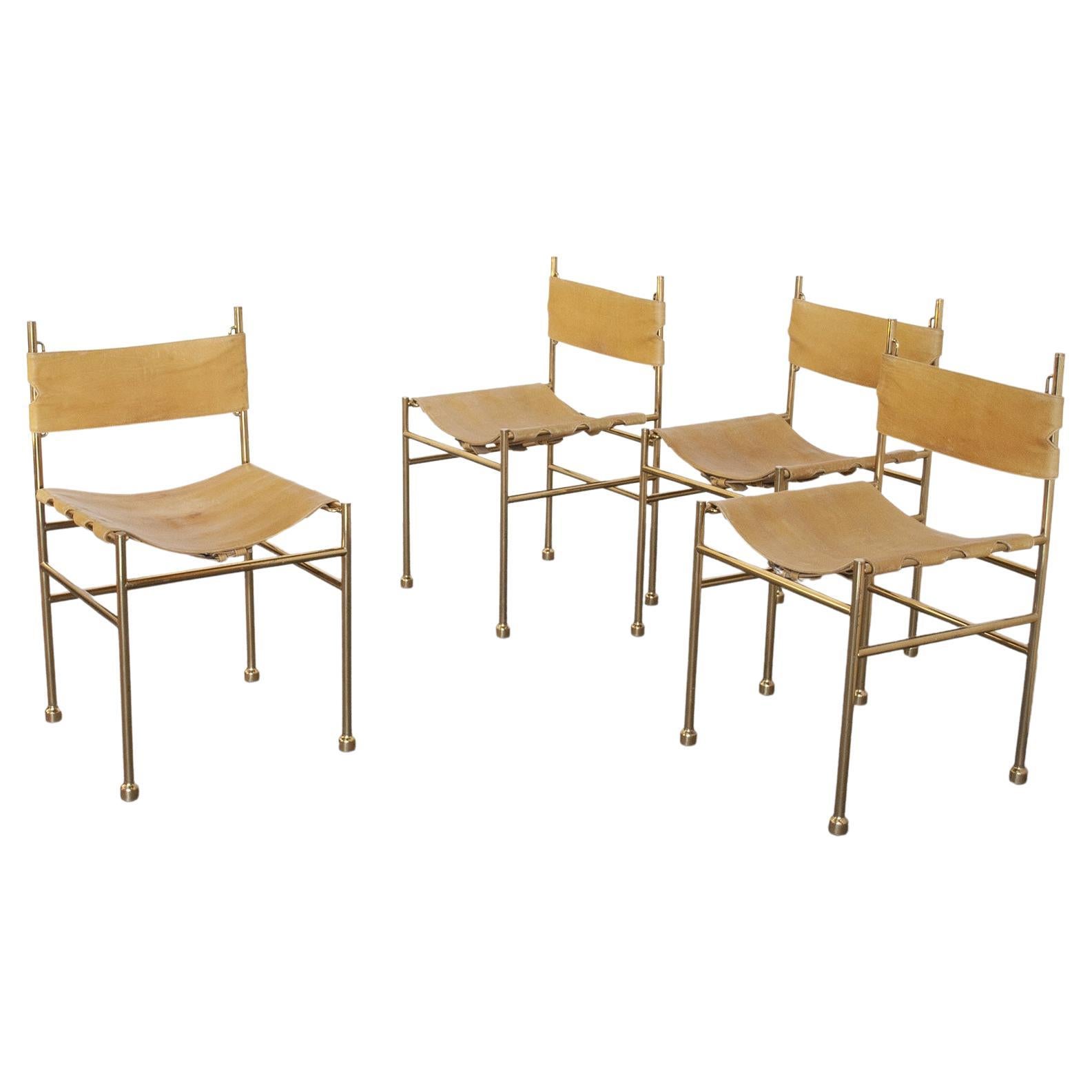 Luciano Frigerio Chairs by Desio from the 70s For Sale at 1stDibs