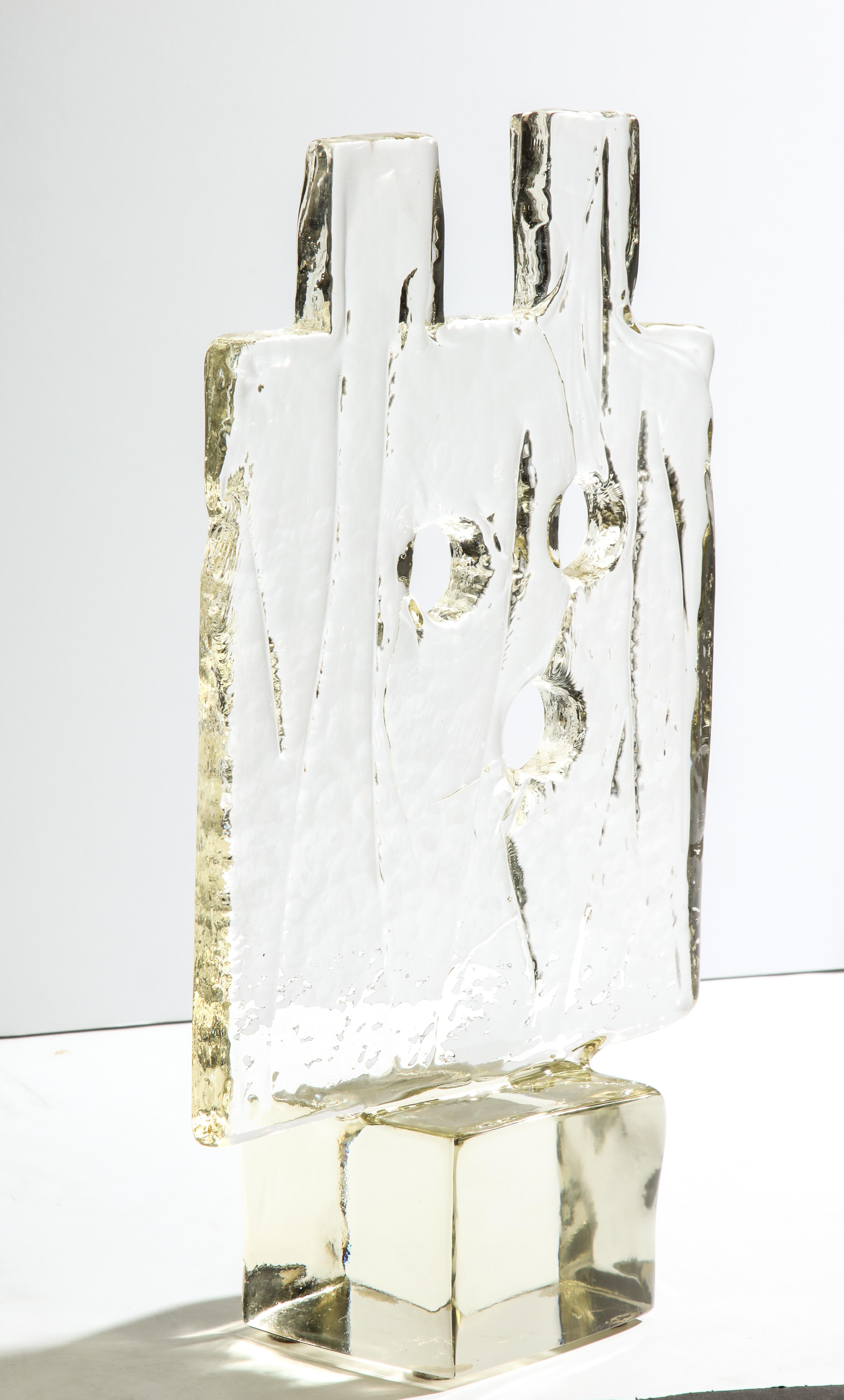 Luciano Gaspari Glass Sculpture for Salviati at 1stDibs