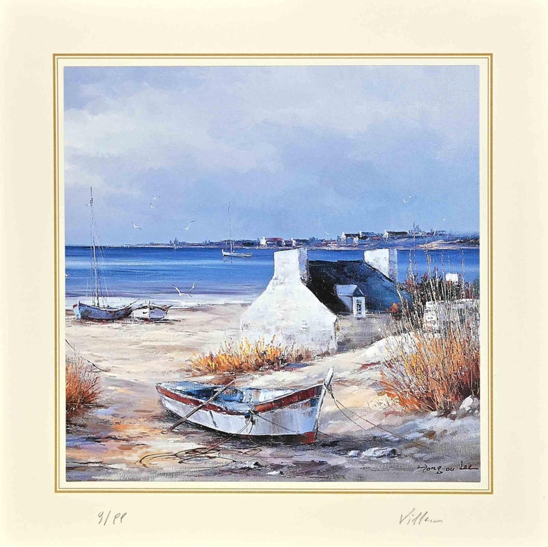 Luciano Villani - Landscape - Lithograph by Luciano Villani - 1980s For ...