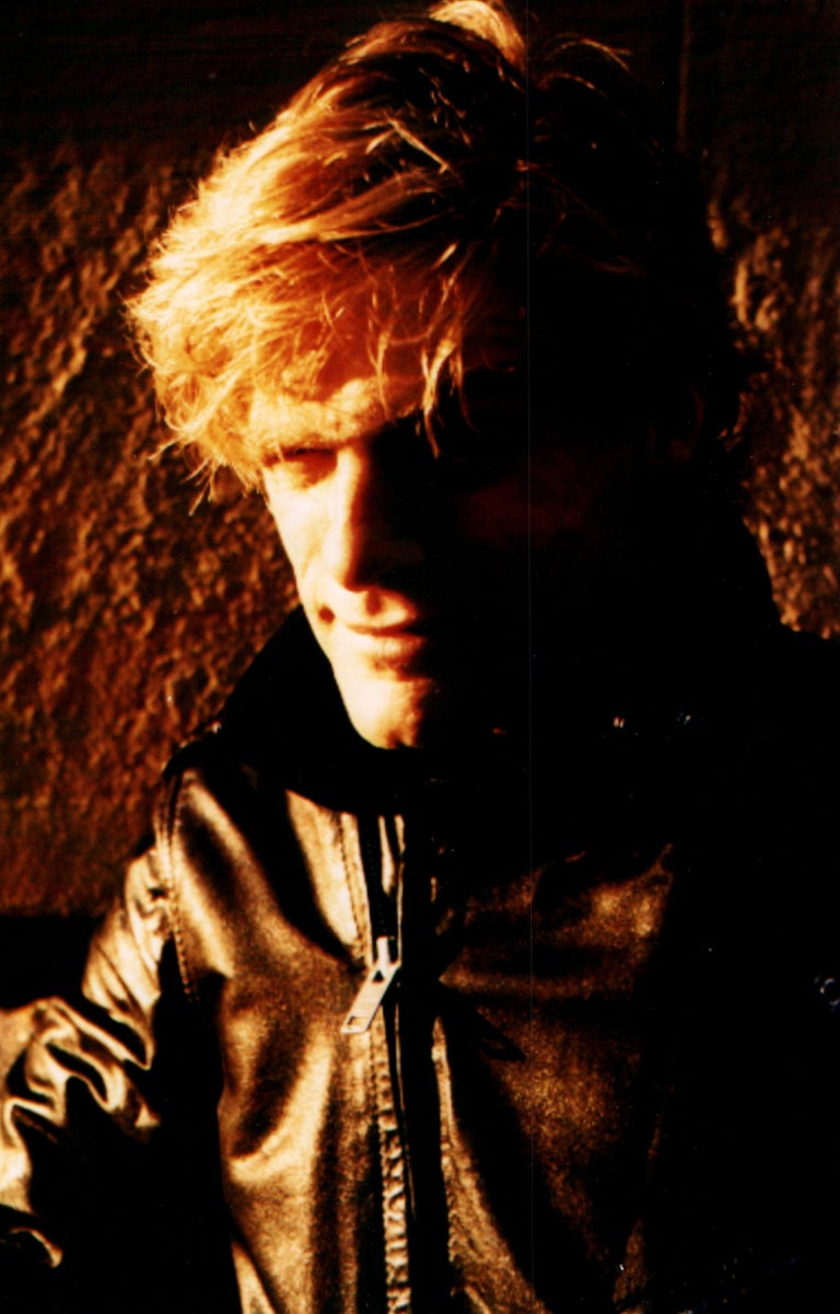 Luciano Viti - Brian Adams in Leather Jacket Vintage Original ...
