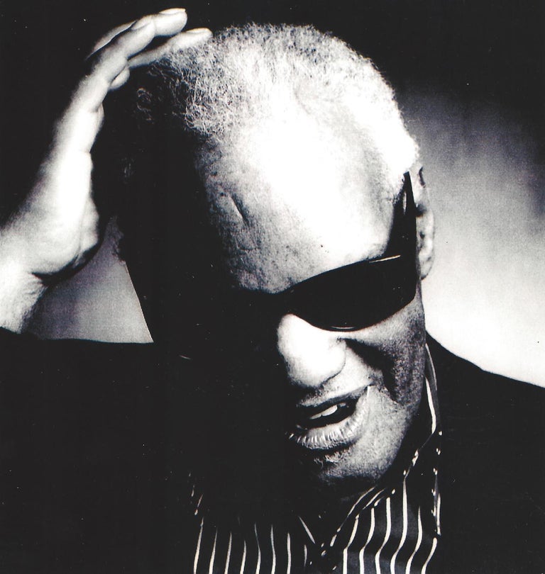 Luciano Viti - Ray Charles Closeup Vintage Original Photograph For Sale ...