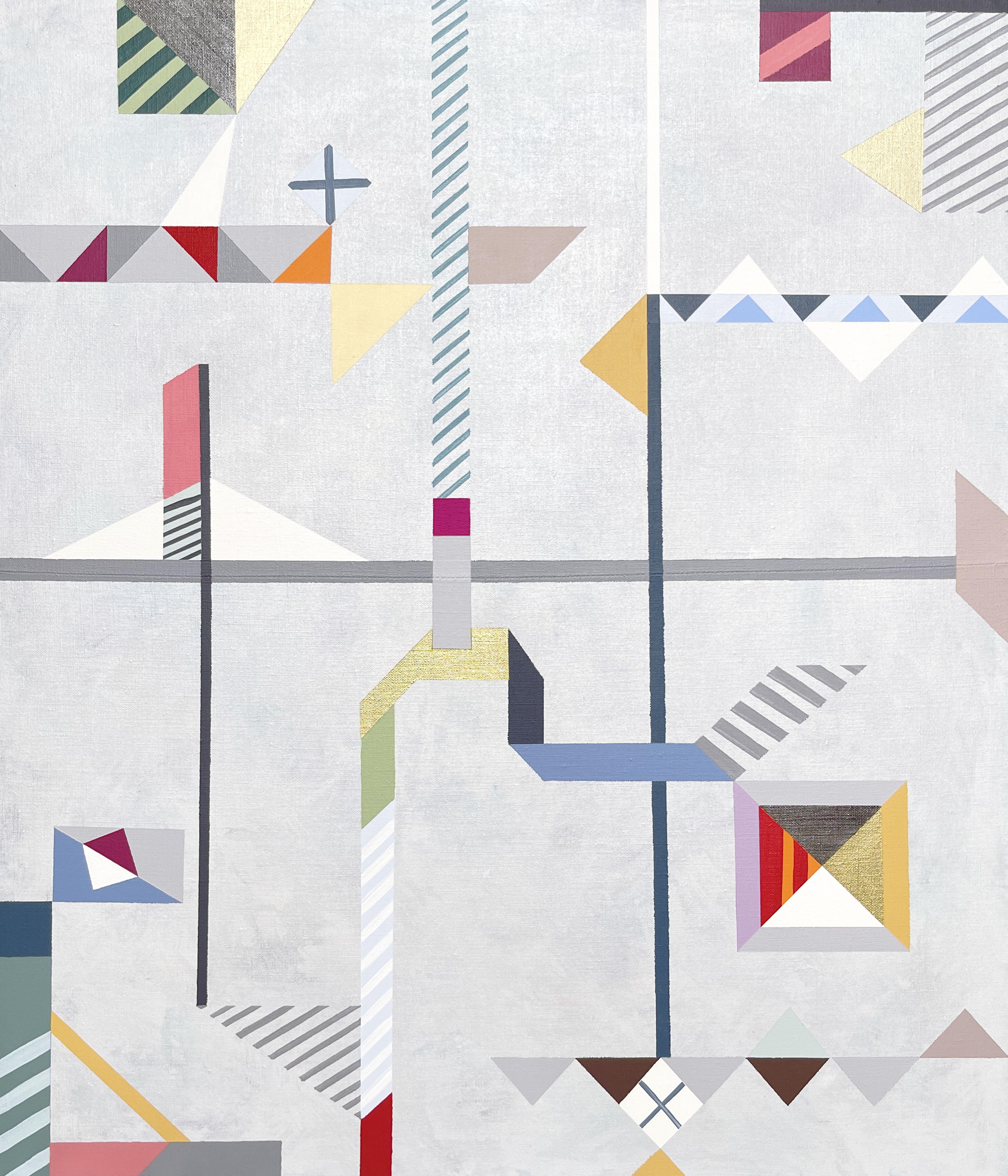 Mike Adamo Painting "Happy Windows" For Sale at 1stDibs