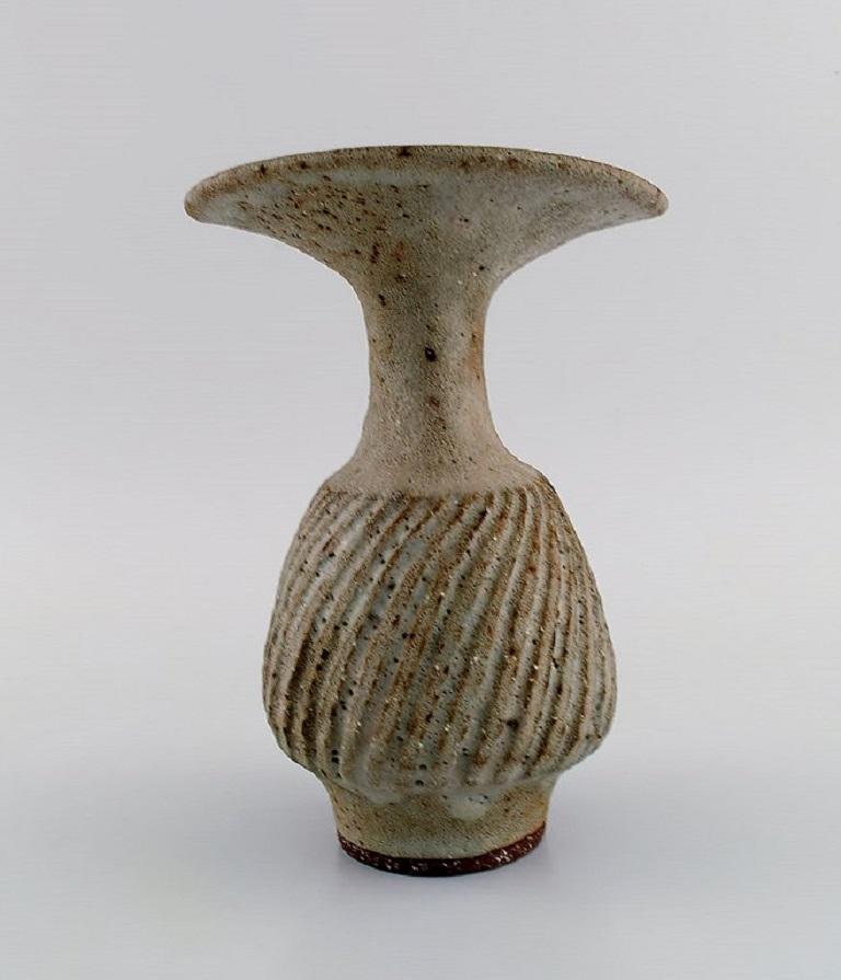 Lucie Rie, Large Modernist Unique Vase, Ca 1970 For Sale at 1stDibs