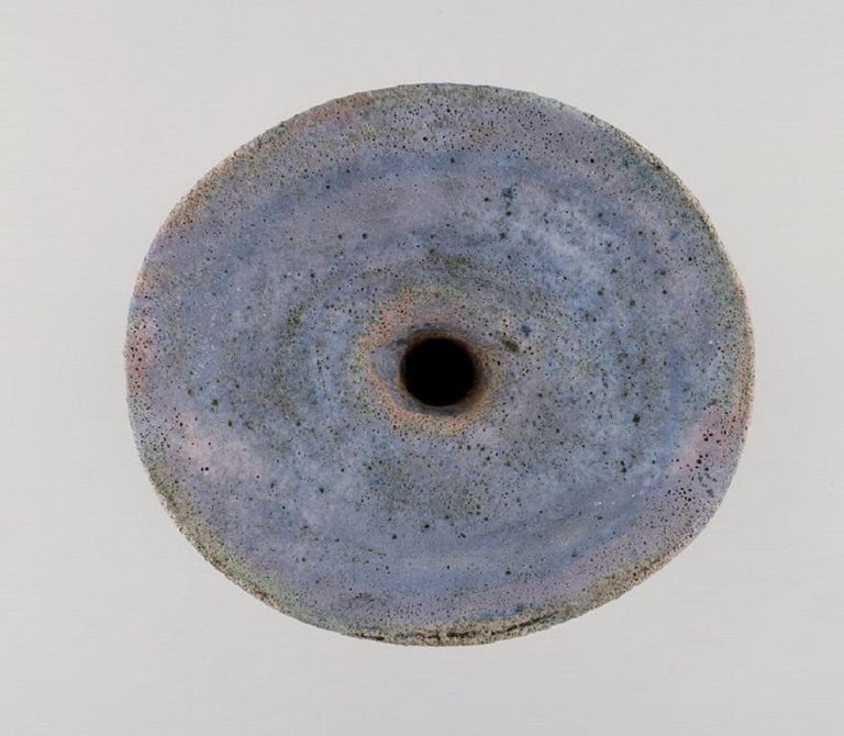 Lucie Rie, Large Modernist Unique Vase in Glazed Ceramics, ca 1970 at ...