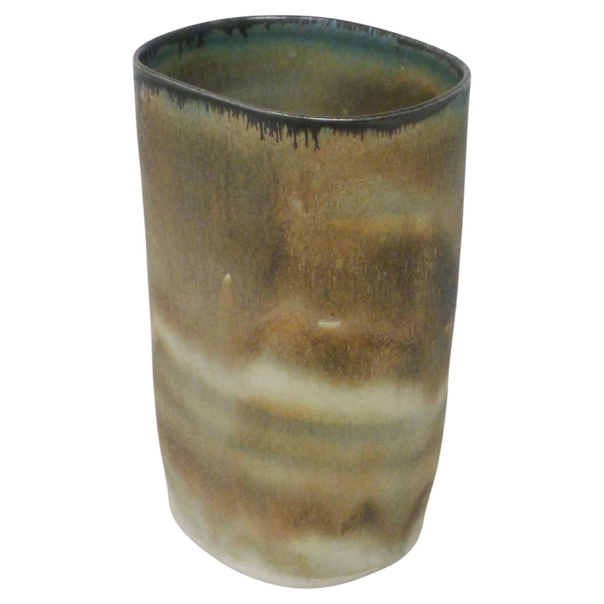 Lucie Rie, Vase with Flaring Rim, Signed with Impressed Mark at 1stDibs ...