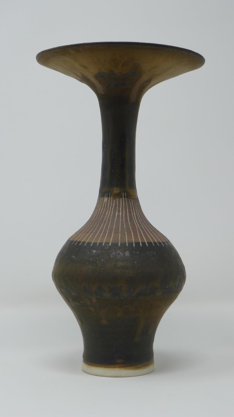 Lucie Rie, Vase with Flaring Rim, Signed with Impressed Mark at 1stDibs ...
