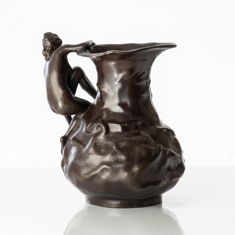 Lucien Charles Edouard Alliot Signed French Art Nouveau Period Bronze ...