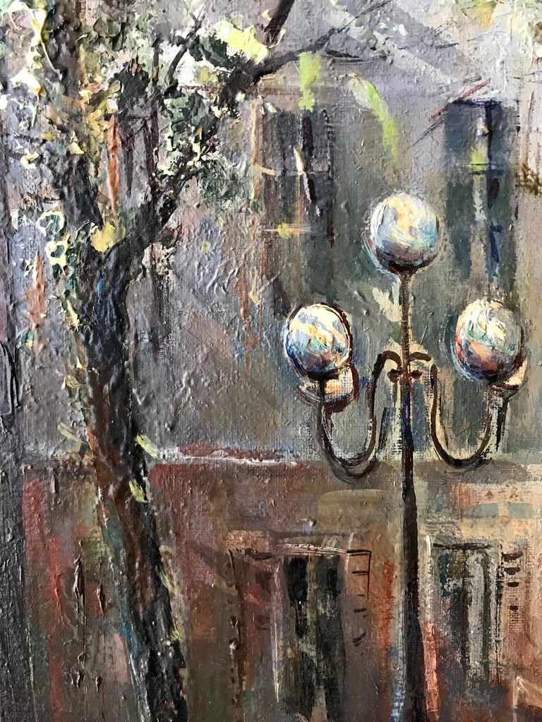 Lucien Delarue - Lucien Delarue (French 1925 - 2011); Place Furstemberg ...