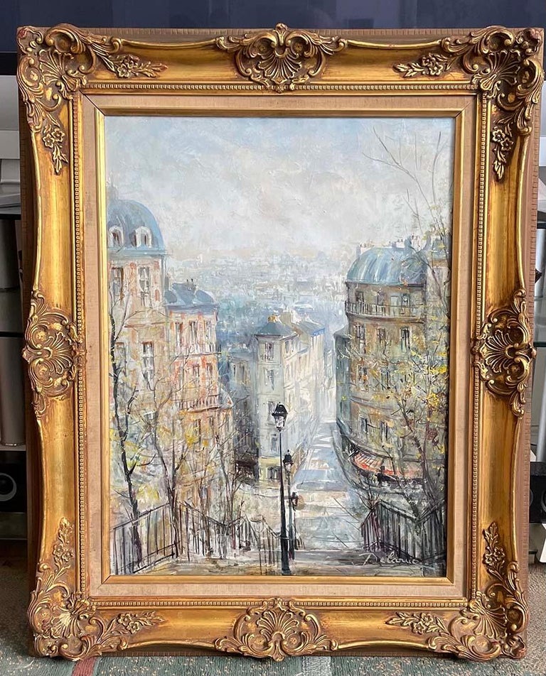 Lucien Delarue - Vue de Montmarte at 1stDibs