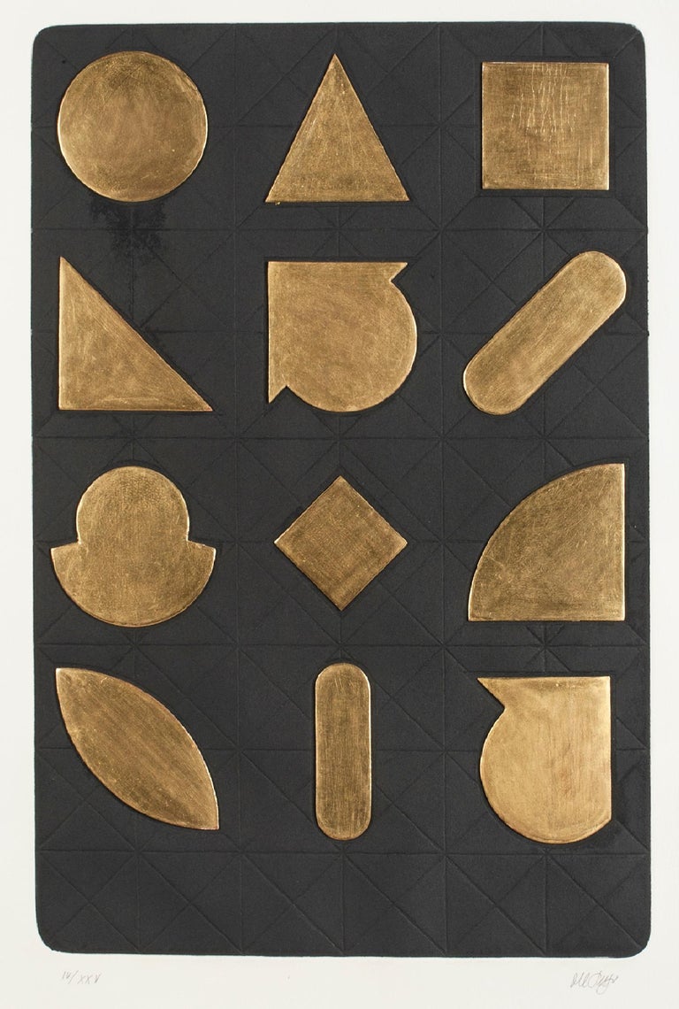 Lucio Del Pezzo - Decalogue N° 2 - Mixed Media by L. Del Pezzo - 1976/ ...