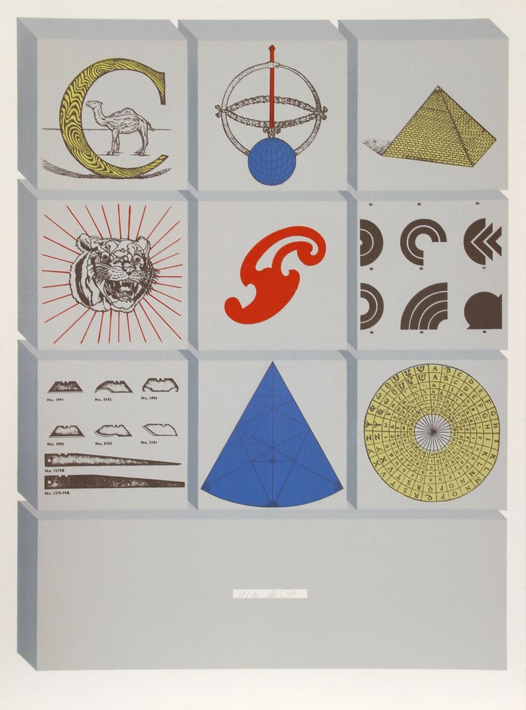Lucio Del Pezzo - Untitled (Camel) For Sale at 1stDibs