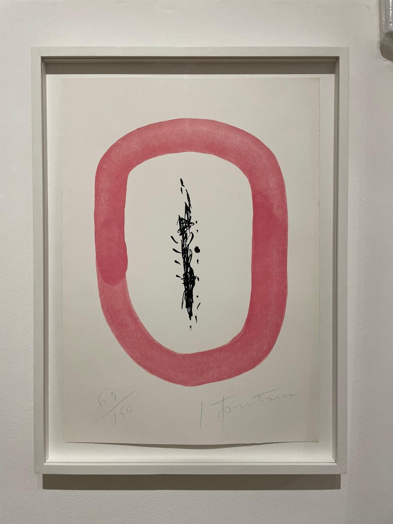 Lucio Fontana - Concetto Spaziale from Six contes de La Fontaine ...