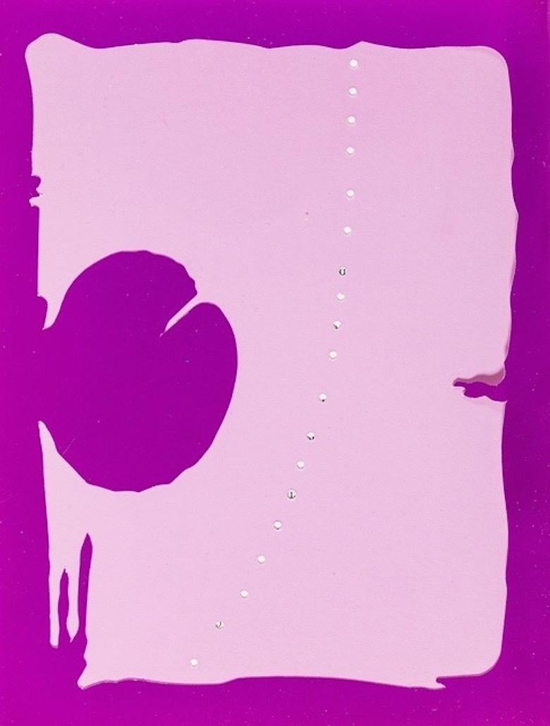 Lucio Fontana - Untitled, Limited Edition cut out For Sale at 1stDibs